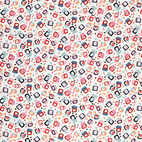 Jam Jars Town Fair Fabric by Michael Miller - modeS4u