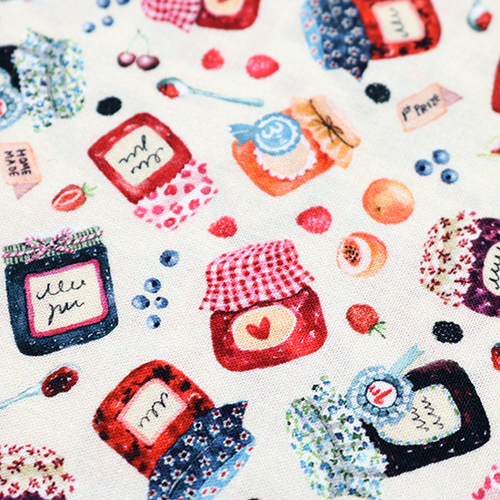 Jam Jars Town Fair Fabric by Michael Miller - modeS4u