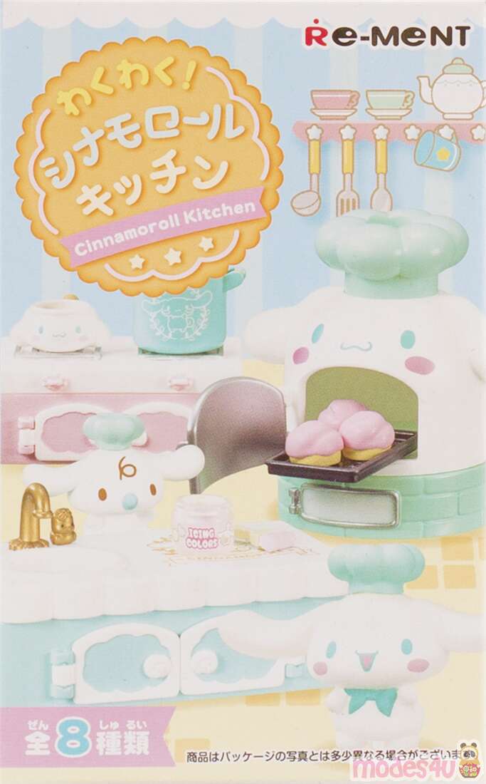 Cinnamoroll Kitchen Miniaturen Blindbox Sanrio x Re-Ment - modeS4u