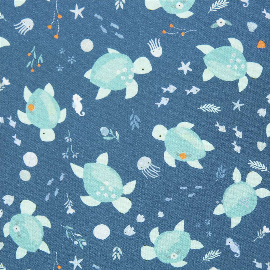 Turtle Print Fabric