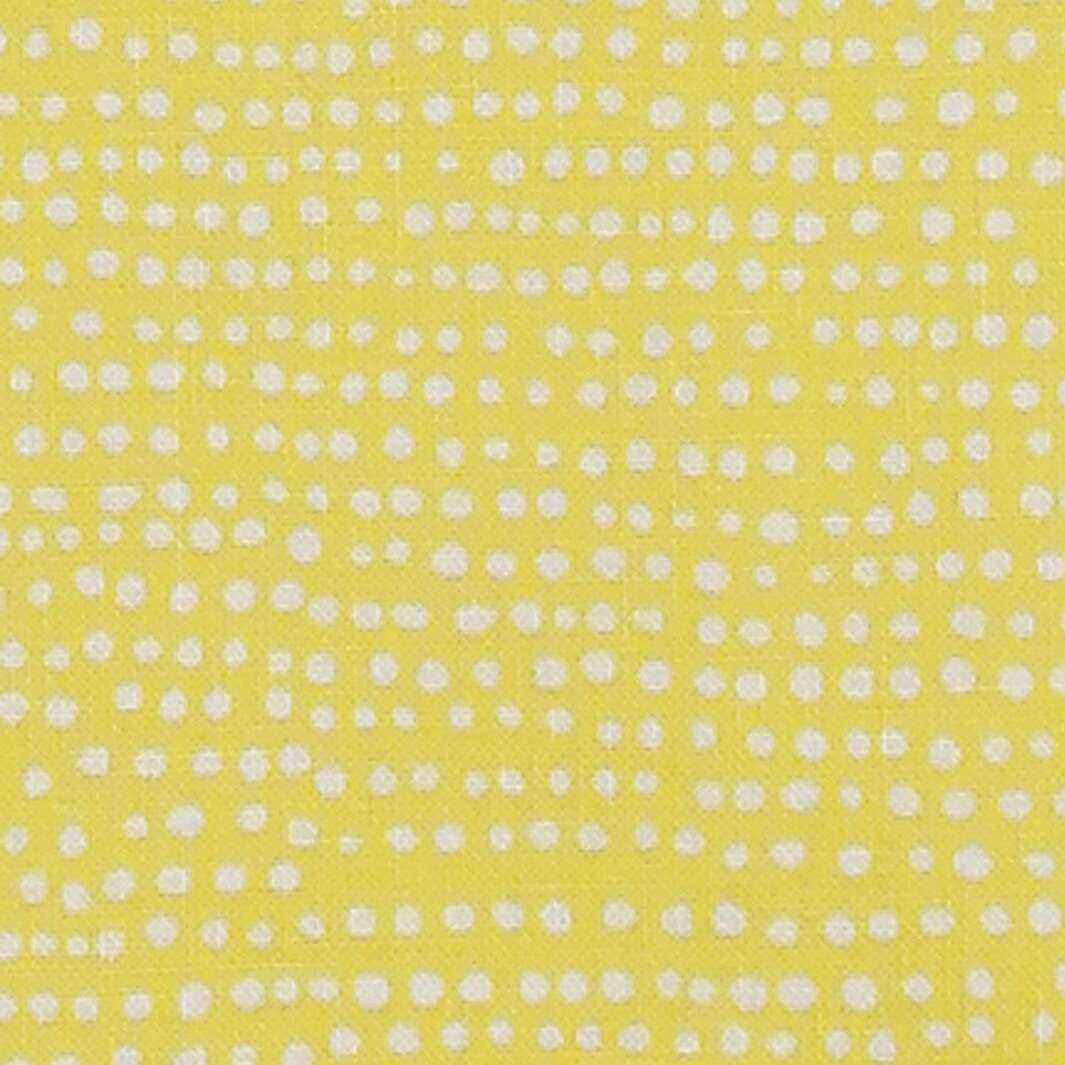 Lemon Yellow Moonscape Basic Irregular Dots Fabric by Dear Stella - modes4u