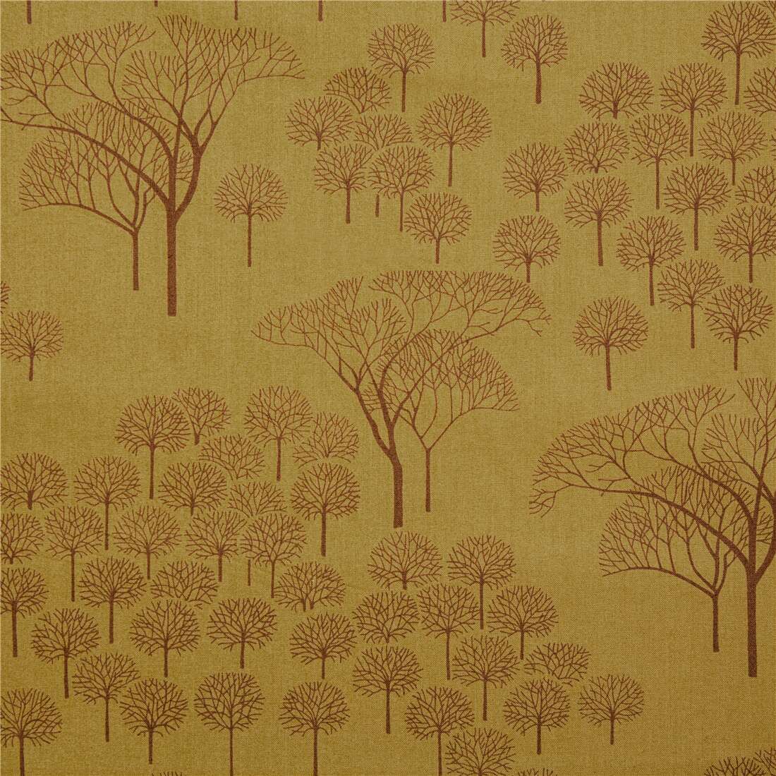 Ghastlie Forest Bare Woodland Trees Fabric by Alexander Henry - modes4u