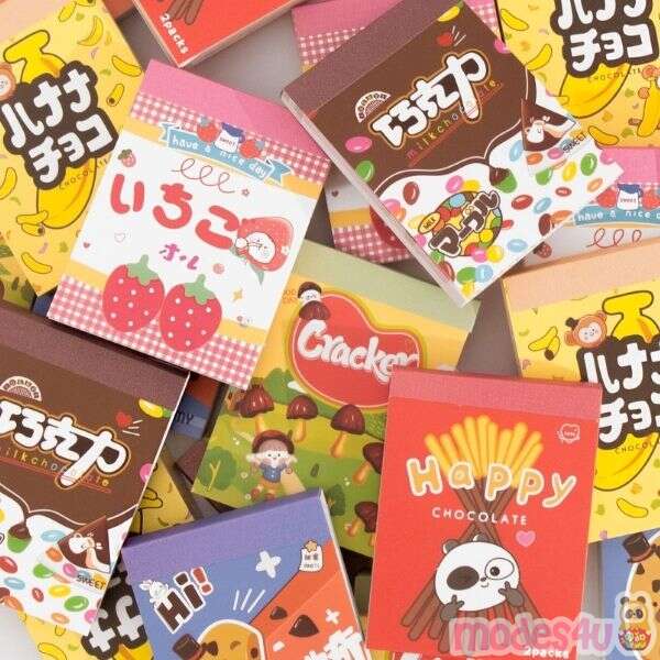 Japanese candy mini notebook - modes4u