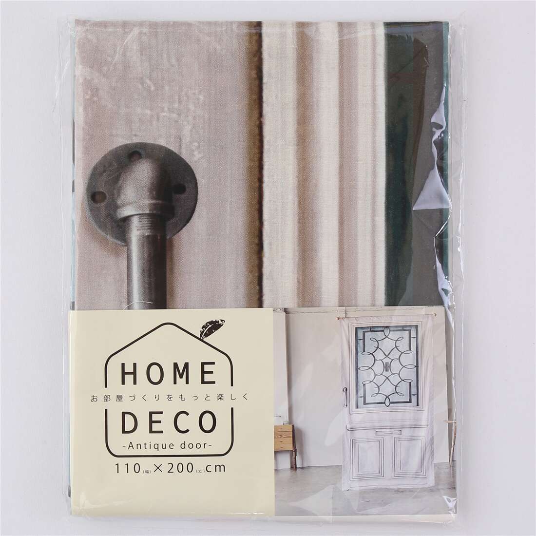 Large Size Realistic Antique Door Fabric by Kokka - modes4u