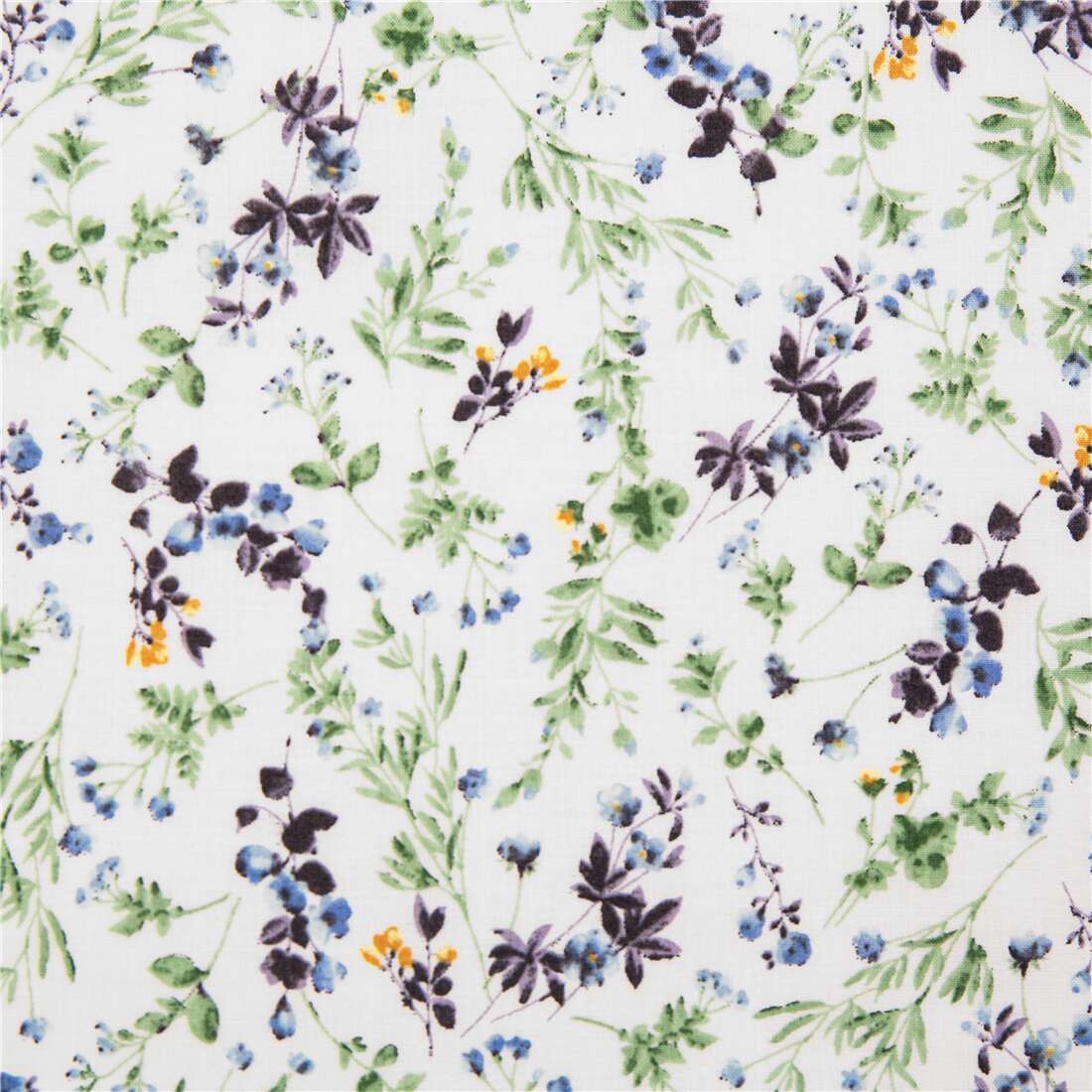 Wildflower Delicate Tiny Flowers Fabric by Kokka Fabric by Kokka - modes4u