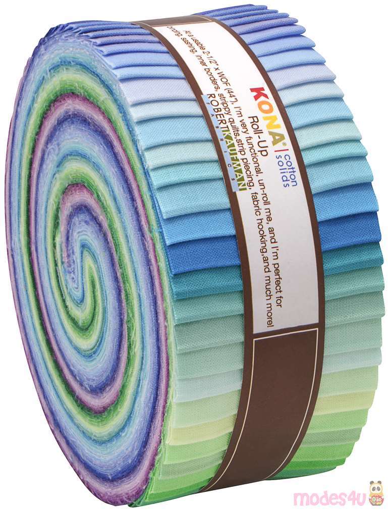 Roll-up fabric bundle roll Sunset Colorstory Robert Kaufman - modes4u