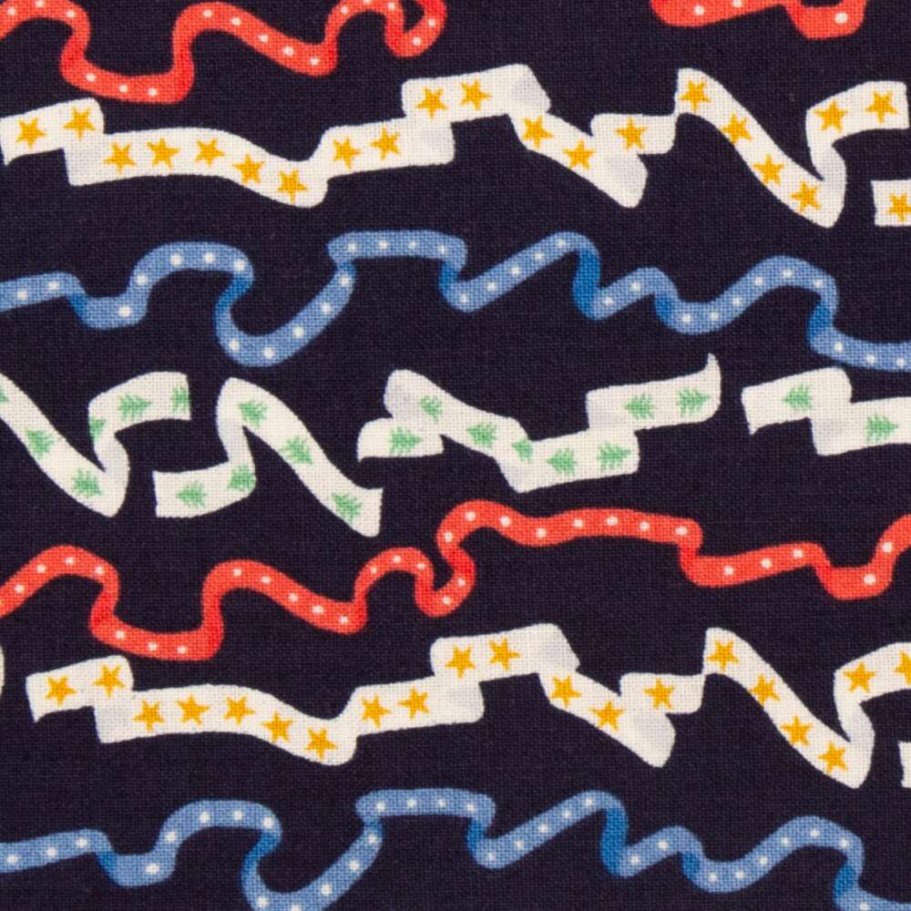 All Wrapped up Ribbons Merry Bright Fabric by Liberty Fabrics - modes4u