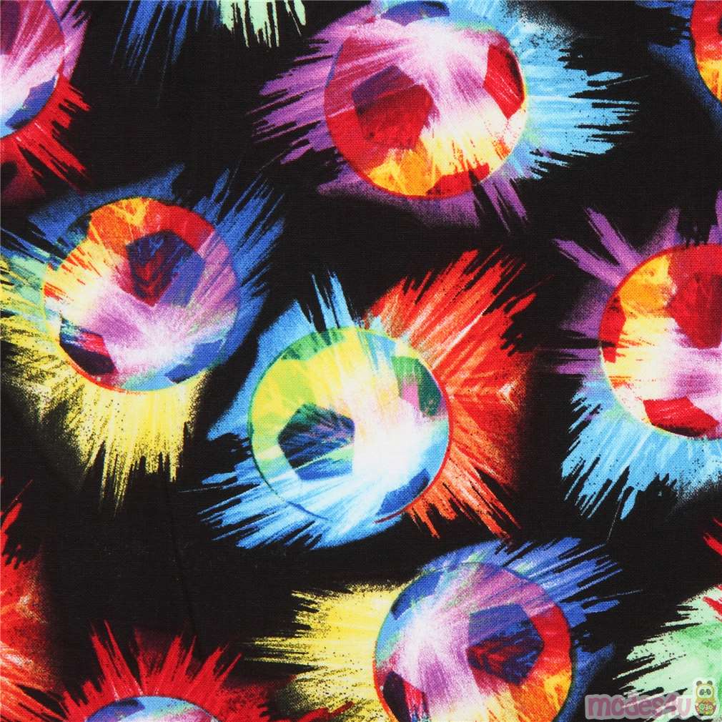 black football fabric by Timeless Treasures Fabric by Timeless ...