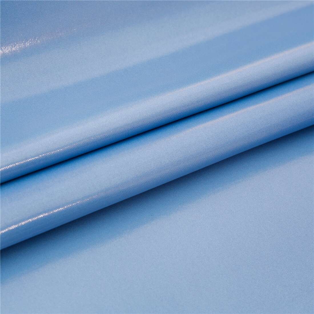 Japanese Water Resistant Solid Powder Blue Laminate Fabric by Cosmo ...