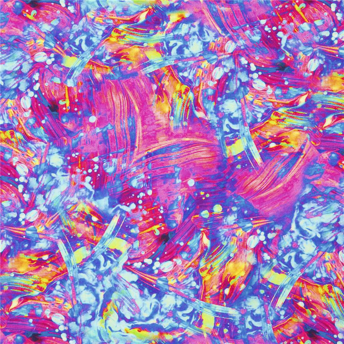 bright abstract rainbow colourful ribbon paintstrokes on Timeless ...