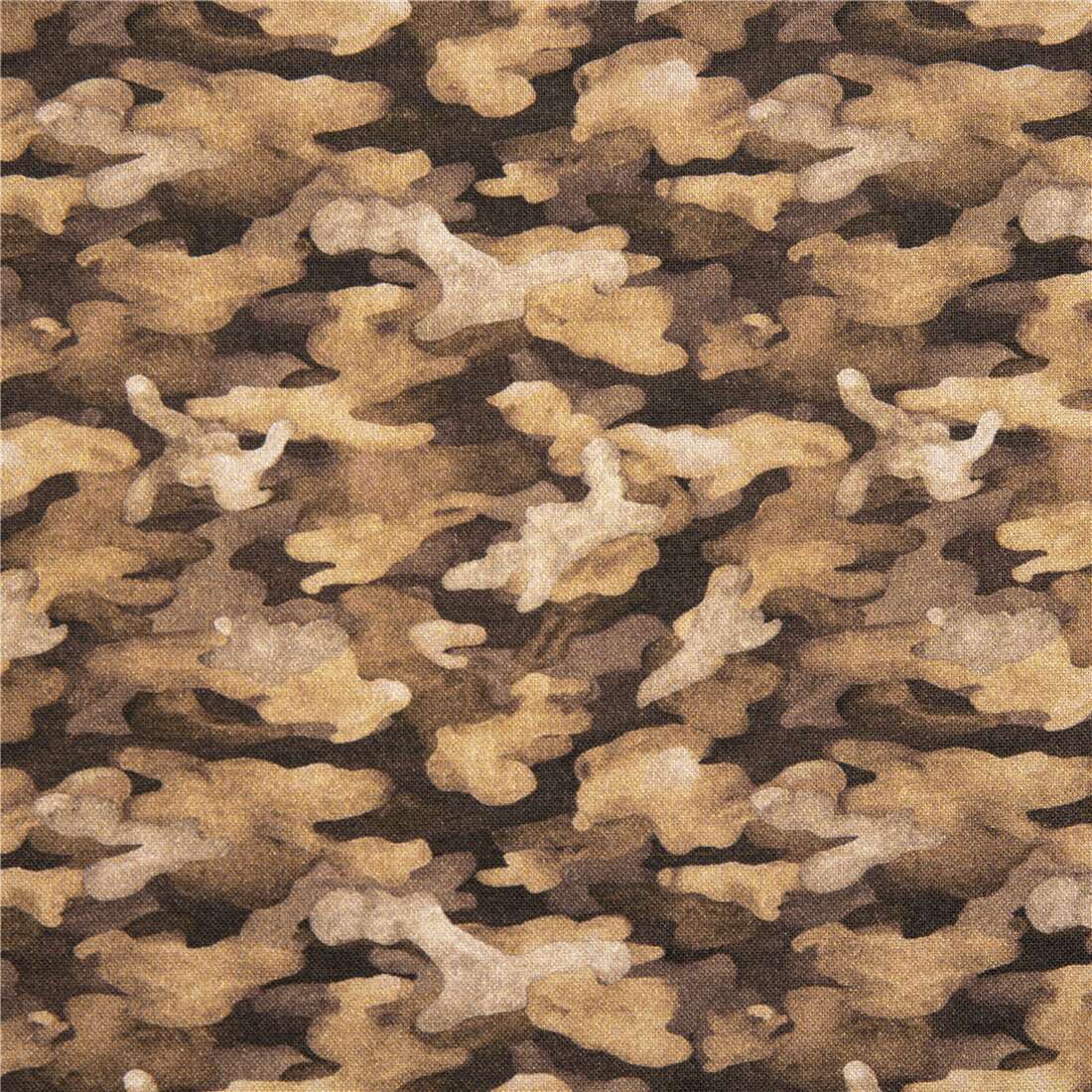 Camo Chalky Camouflage Camping Fabric by Michael Miller - modes4u