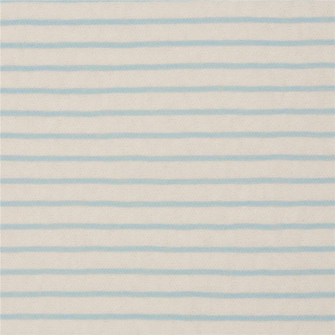 Wobbly Blue Lines Vertical Stripes Fabric by Cosmo - modes4u