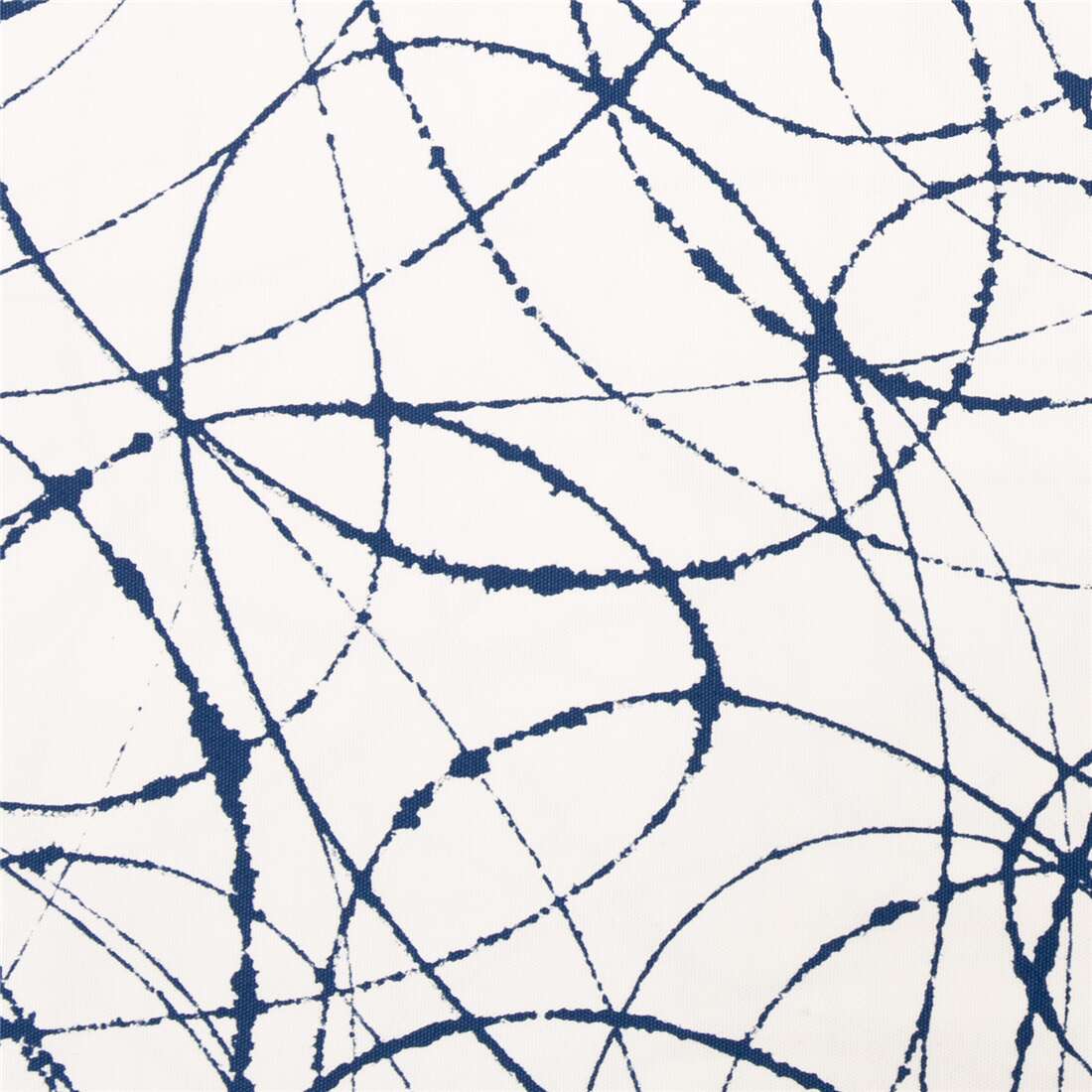 cream Alexander Henry heavy oxford fabric with dark blue ink mark ...