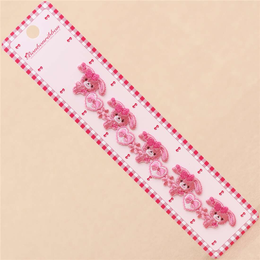 cute Bonbon Ribbon iron-on transfer patch 1 piece - modeS4u Kawaii Shop