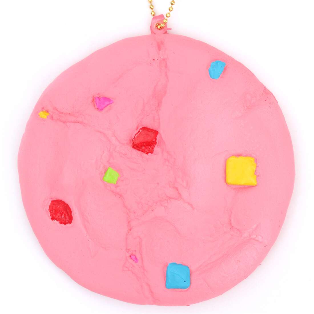 cute pink cookie colorful chocolate chip squishy charm kawaii Cafe de N ...