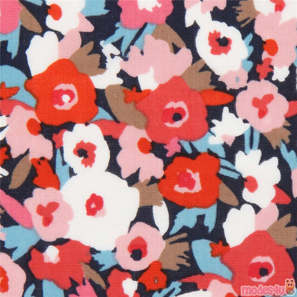 double gauze organic flower fabric by Cloud 9 Fabric by Cloud 9 - modes4u