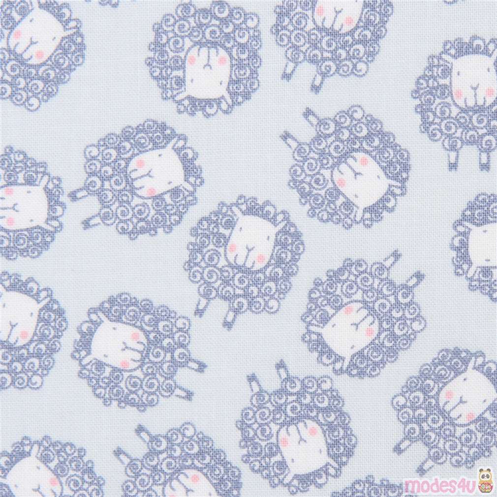 grey sheep fabric by Dear Stella Fabric by Timeless Treasures - modes4u