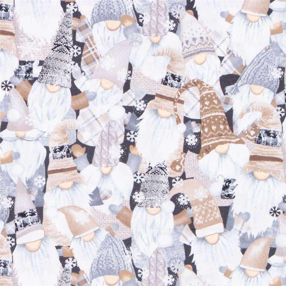 holiday Christmas gnomes fabric by Timeless Treasures Fabric by ...