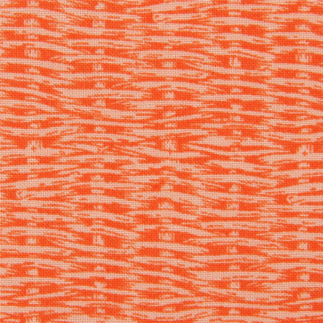 Orange Basket Weave Pattern Fabric by Alexander Henry - modes4u
