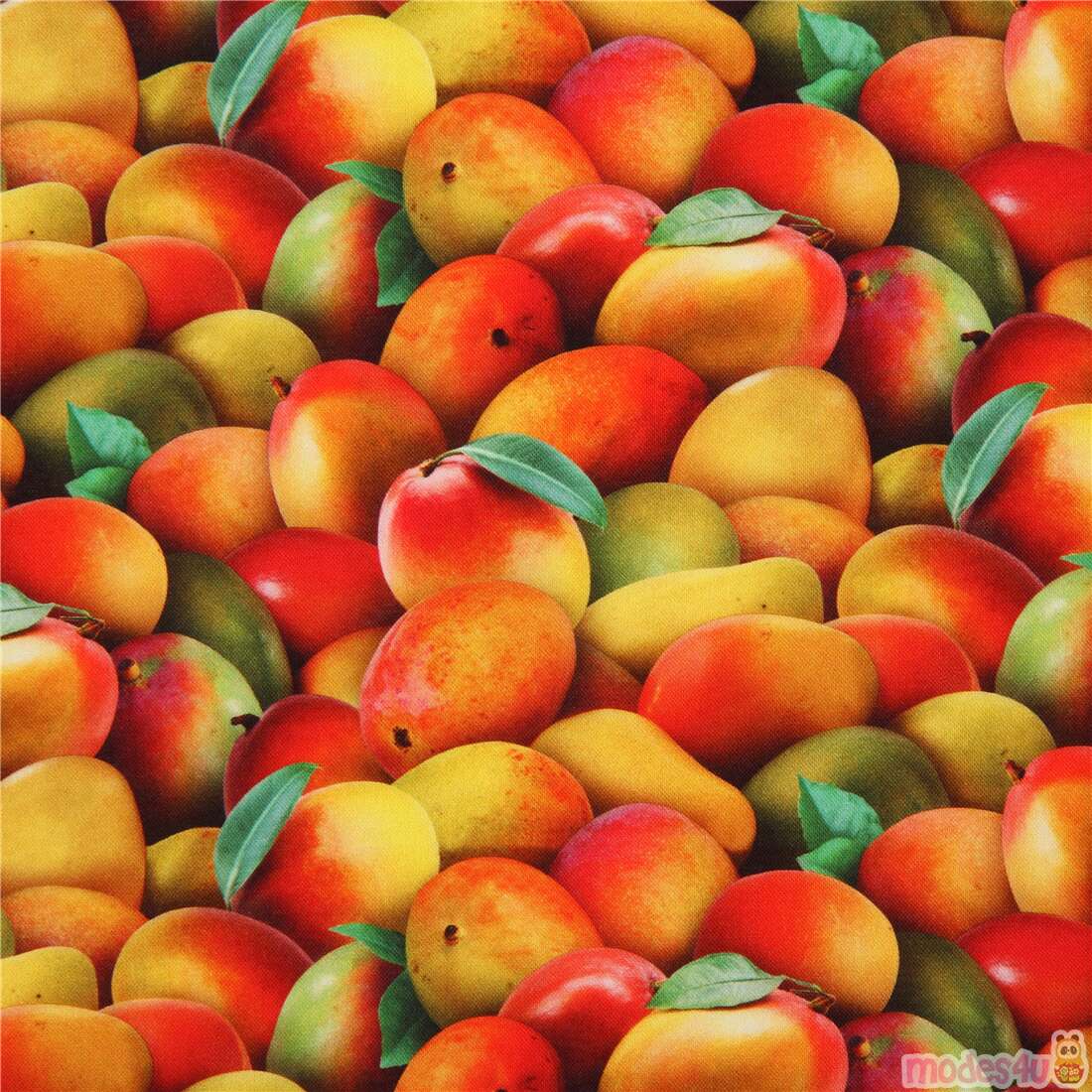 packed mango fruit fabric by Elizabeth's Studio Fabric by Elizabeth's ...