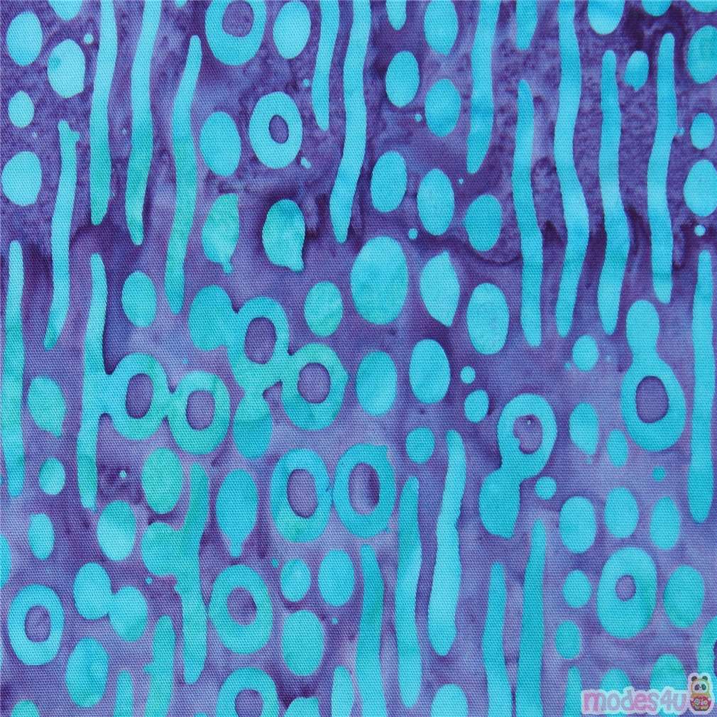 purple batik line circle bubble design fabric by Timeless Treasures ...