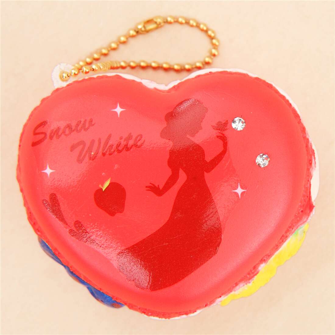 red Snow White slow rising macaron squishy - modes4u