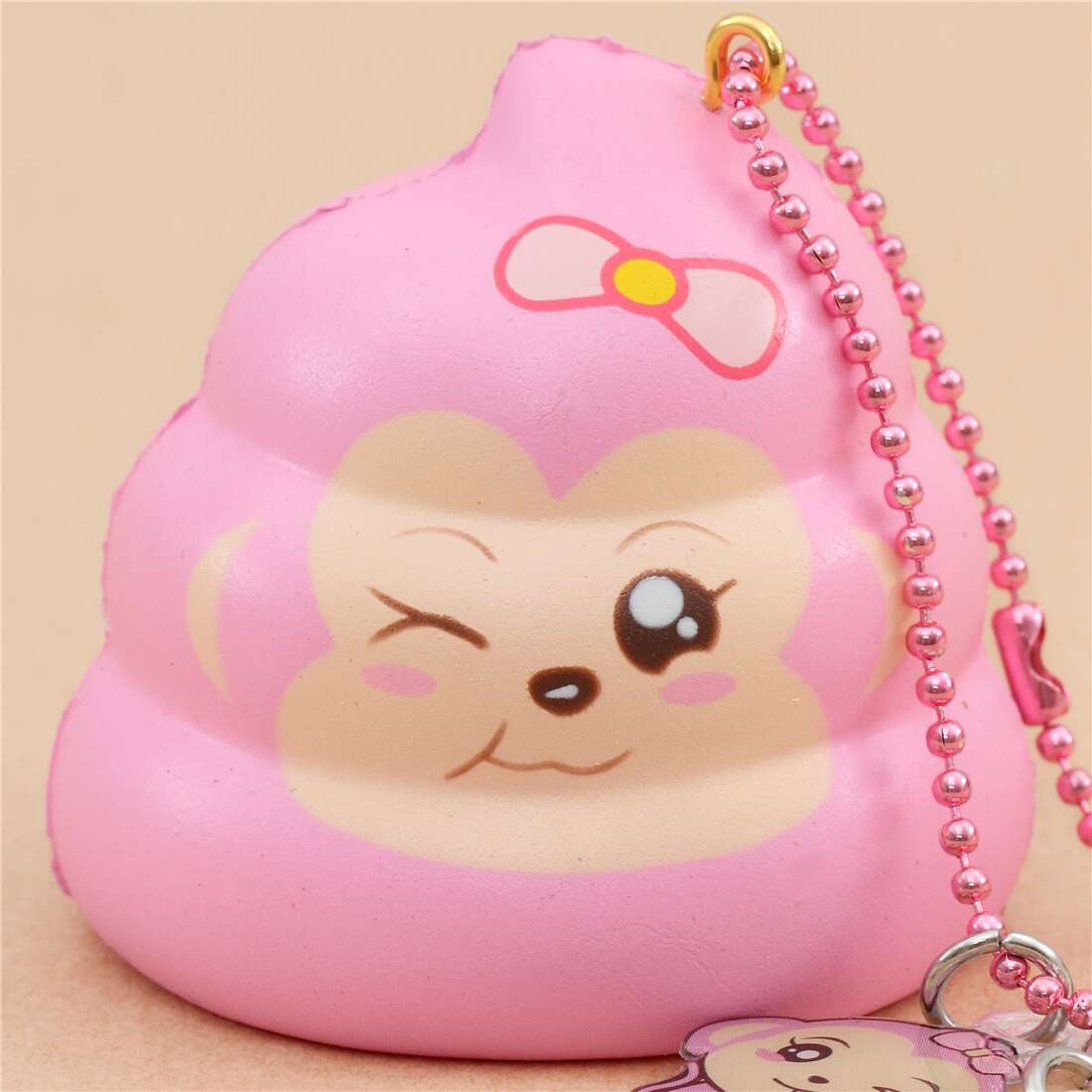 scented Limited Edition pink monkey face poo squishy by Creamiicandy ...