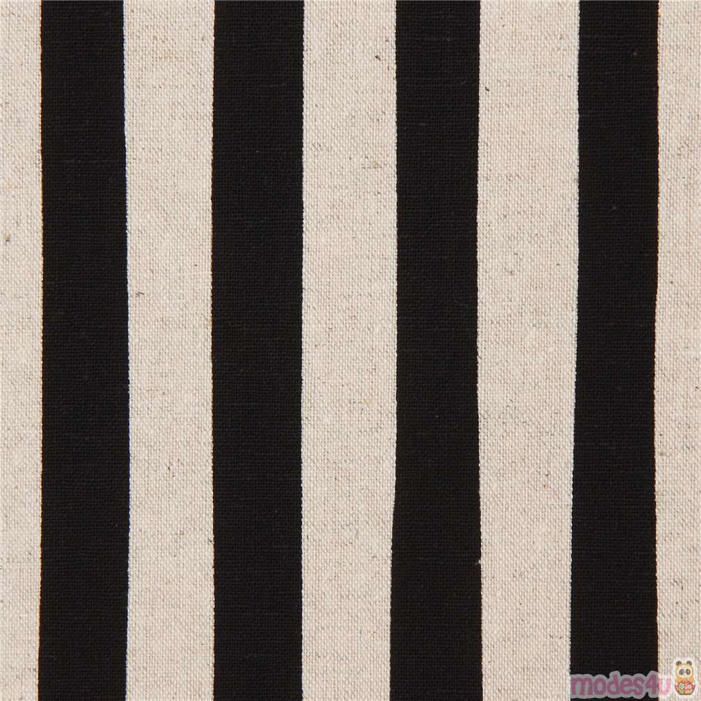Remnant (40 x 112 cm) - stripe canvas fabric - modes4u