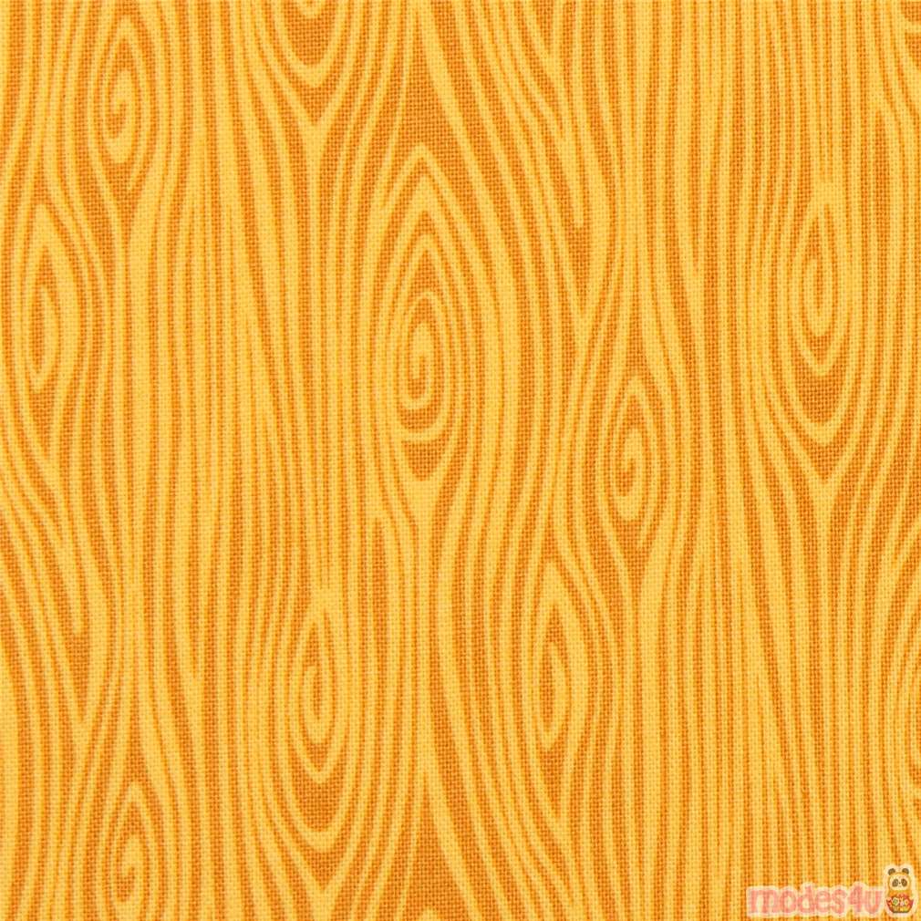yellow Michael Miller fabric Just Wood Knot Fabric by Michael Miller ...