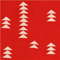 red triangle geo cotton fabric by Andover USA - Dots, Stripes, Checker ...