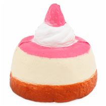 Squishy en forma de dulce flan pastel de fresa - Squishy de comida ...