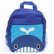 blue school bus childrens backpack school bag - modeS4u