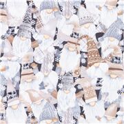 Frozen Kisses winter landscape fabric Timeless Treasures - modeS4u