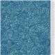 Tela batik azul con hojas y flores a rayas Tonga Timeless Treasures ...
