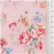 Quilt Gate pink fabric with retro rose pattern Fabric by Cosmo - modes4u