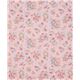 Quilt Gate pink fabric with retro rose pattern Fabric by Cosmo - modes4u