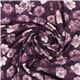 Robert Kaufman dark purple vintage flower fabric Fabric by Robert ...
