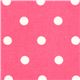 Robert Kaufman hot pink polka dot flannel fabric Fabric by Robert ...
