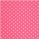 Robert Kaufman hot pink polka dot flannel fabric Fabric by Robert ...