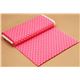 Robert Kaufman hot pink polka dot flannel fabric Fabric by Robert ...