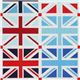 Union Jack British flag fabric blue by Riley Blake Fabric by Riley ...