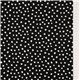 White polka dots on black by Robert Kaufman cotton fabric Fabric by ...