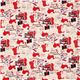beige retro fabric Remember When Quilting Treasures Fabric by Japanese ...