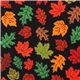 black autumn leaf tree fabric by Timeless Treasures - modeS4u