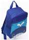 blue whale animal childrens backpack school bag - modes4u