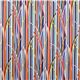 colourful stripes reed pattern fabric blue by Michael Miller Fabric by ...