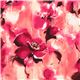 coral magenta beautiful flower fabric from Japan Fabric by Cosmo - modeS4u