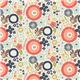cream Riley Blake cute colorful flower fabric Woodland Spring Fabric by ...
