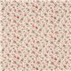 cream fabric with small retro roses by Quilt Gate Fabric by Cosmo - modes4u