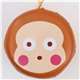 cute Monkichi round cake Puchi cake sweet treat squishy for bag - modes4u